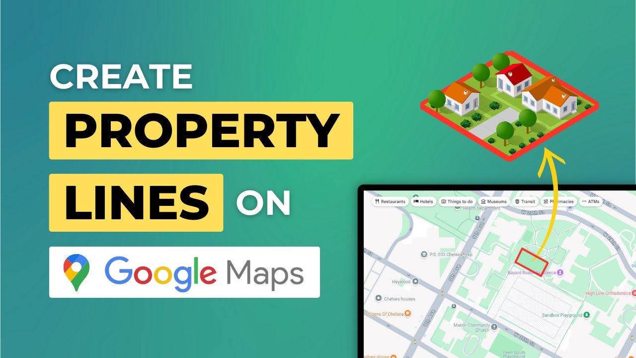 How To Create Property Line On Google Maps Draw Custom Lines On
