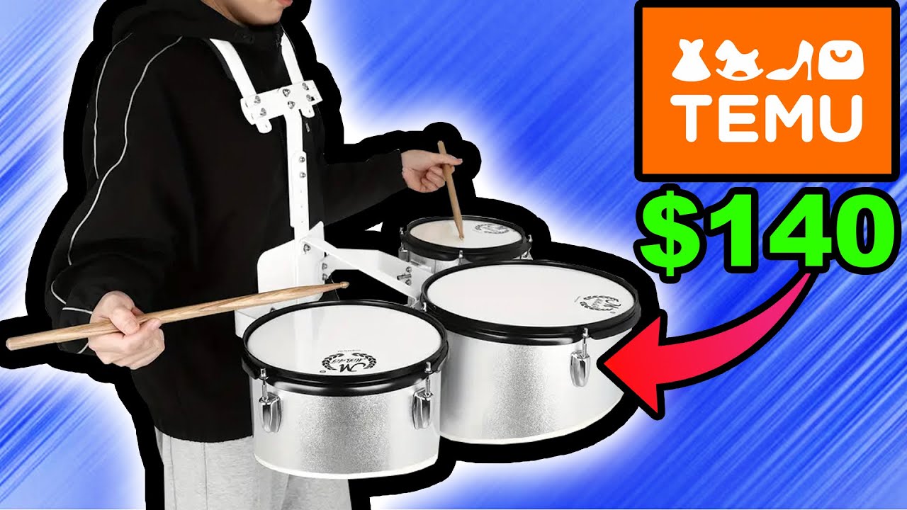 I Ordered The Cheapest Drums On Temu Youtube