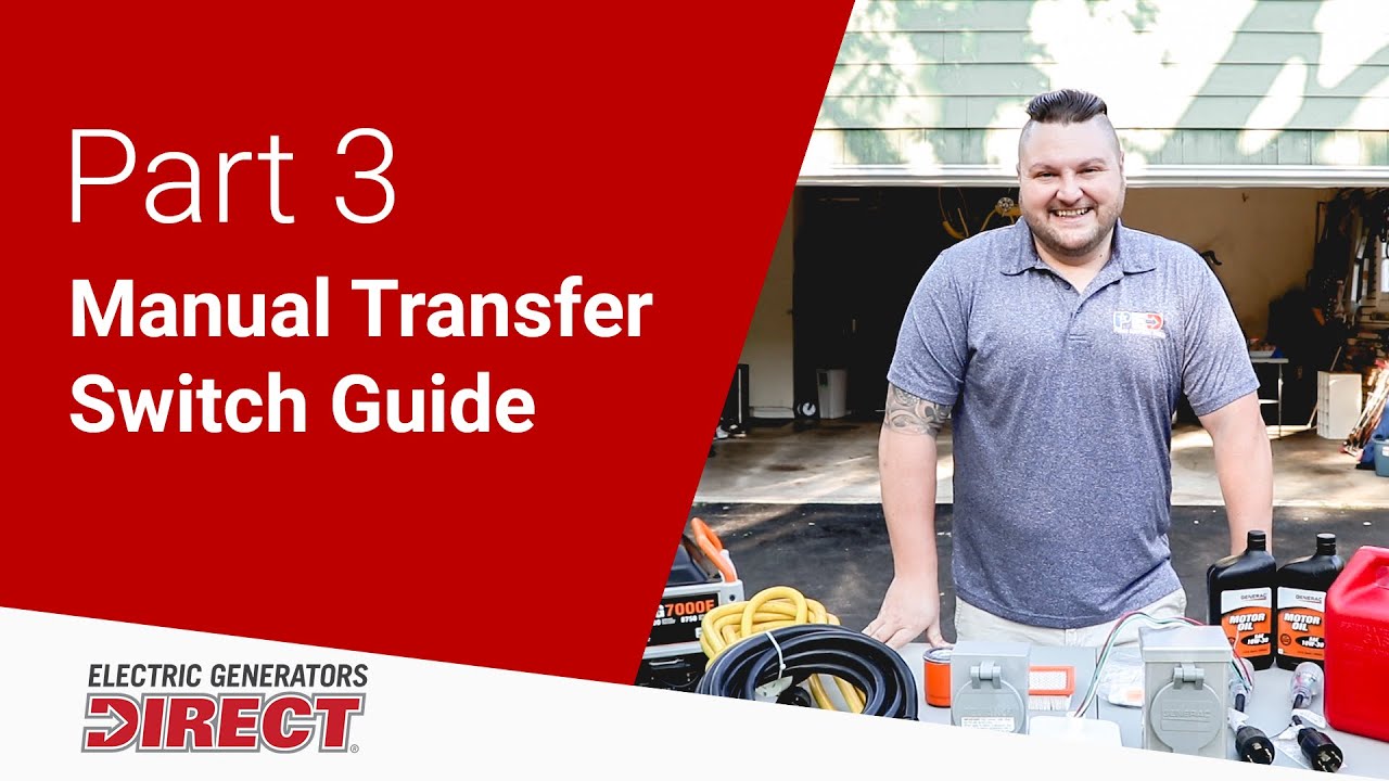 Manual Transfer Switches Explained Part 3 Youtube