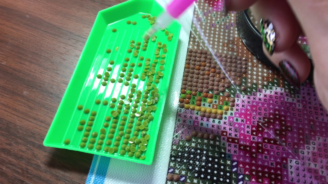 Diamond Painting Tips And Progress Diy Youtube