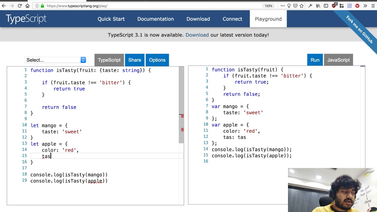 Typescript Interfaces Youtube