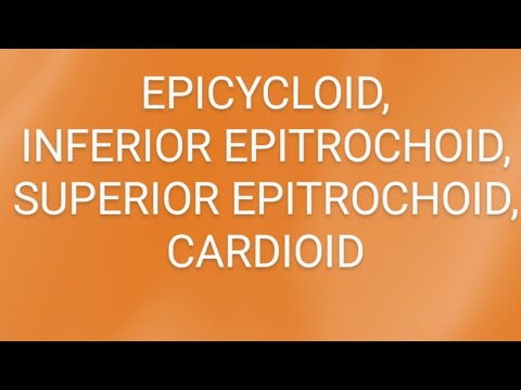Engineering Drawing Epicycloid Inferior Epitrochoid Superior