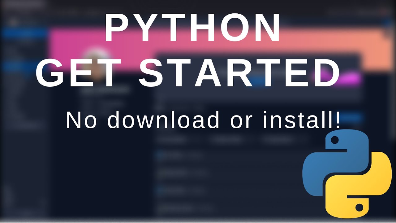 Python Replit Intro No Download Install Needed Youtube