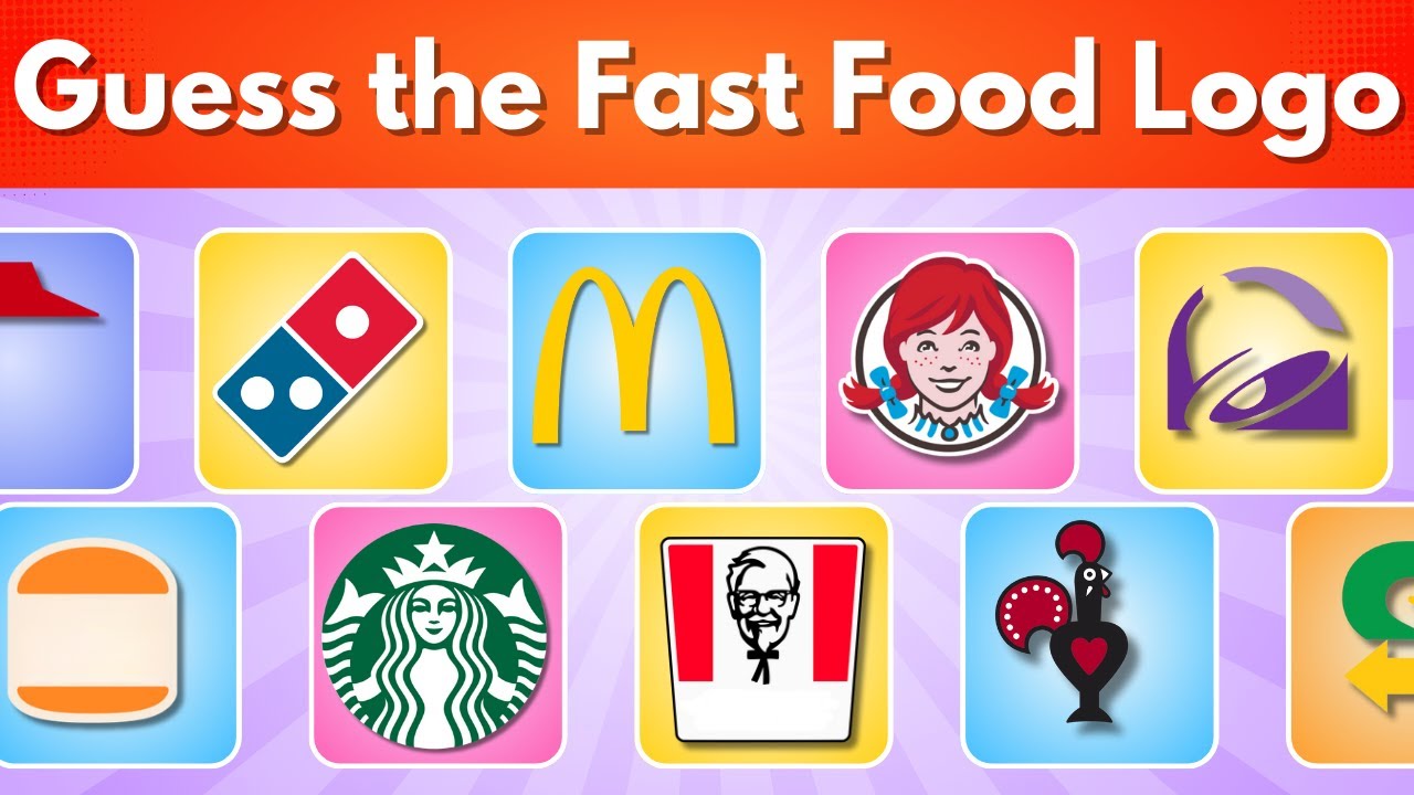 Guess The Fast Food Logo Fast Food Logo Quiz Free Word Template