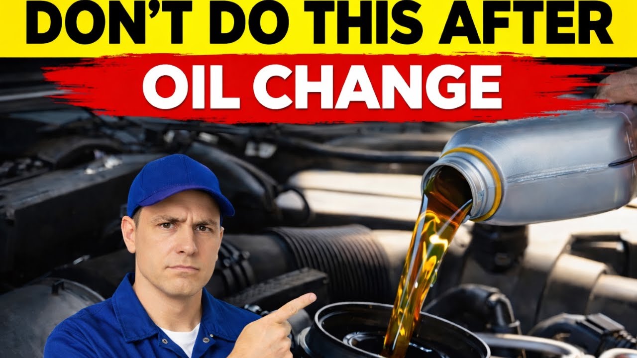 Never Do This After An Oil Change Wreck Your Engine Fast Youtube