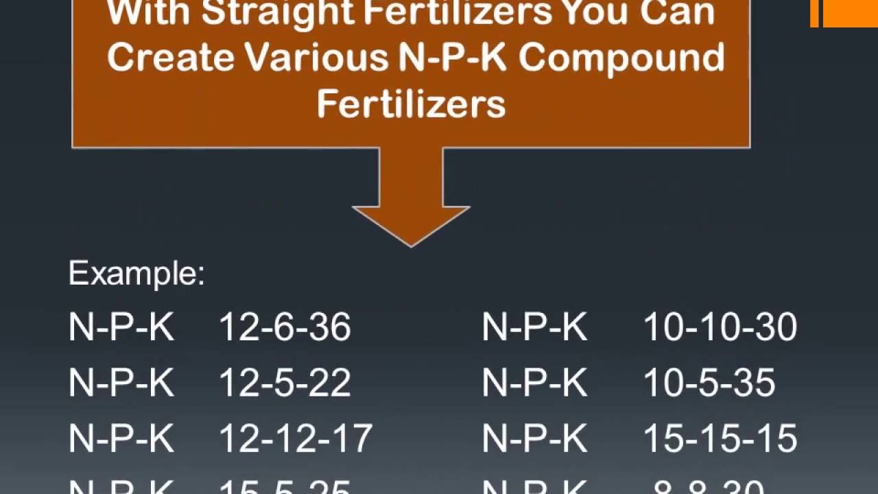 N P K Fertilizer Calculation Formula Infoupdate Org