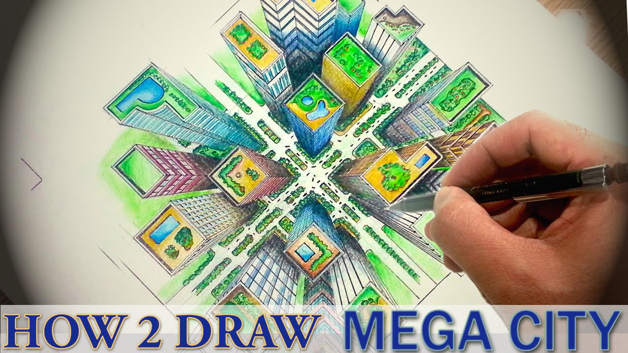 How To Draw Top View Perspective