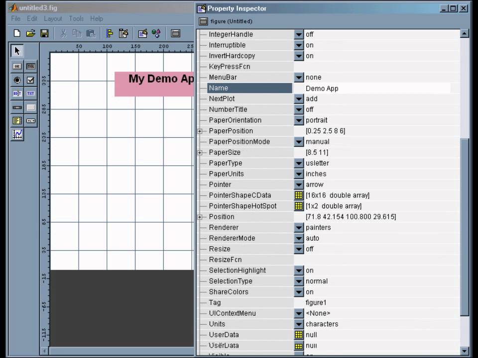Graphical User Interfaces In Matlab Part I Youtube