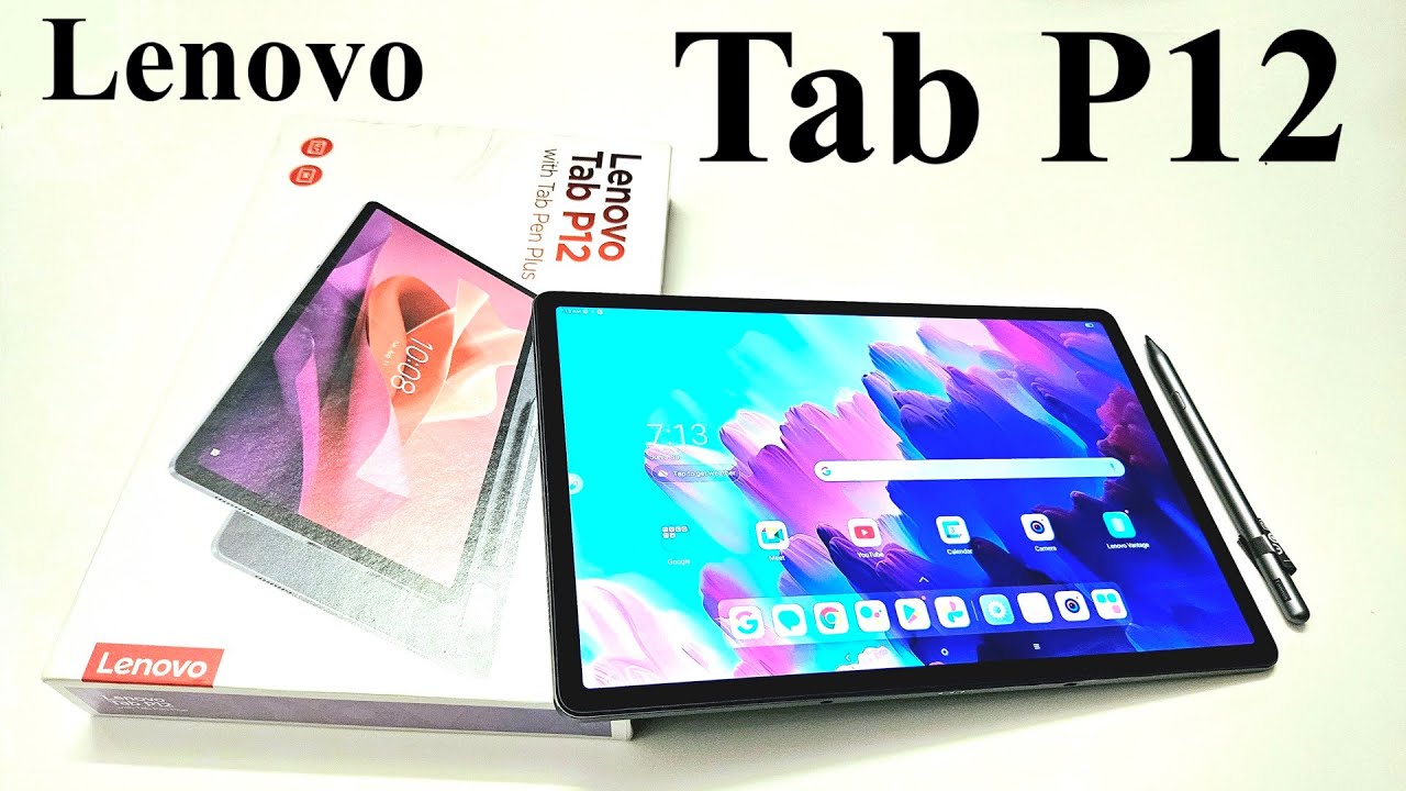 Lenovo Tab P12 Unboxing And First Impressions Youtube