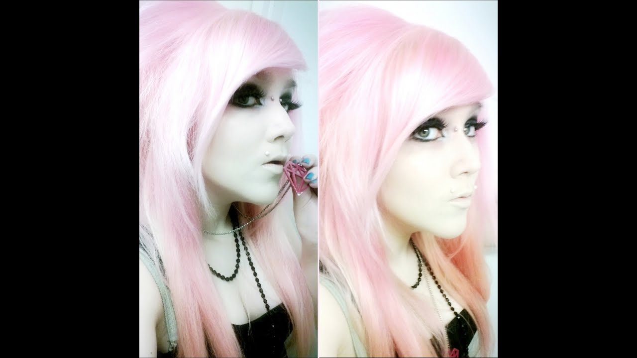 Easy Emo Scene Makeup And Hair Tutorial Saubhaya Makeup