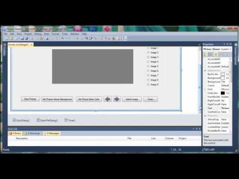 Visual Basic Picture Viewer Tutorial Youtube