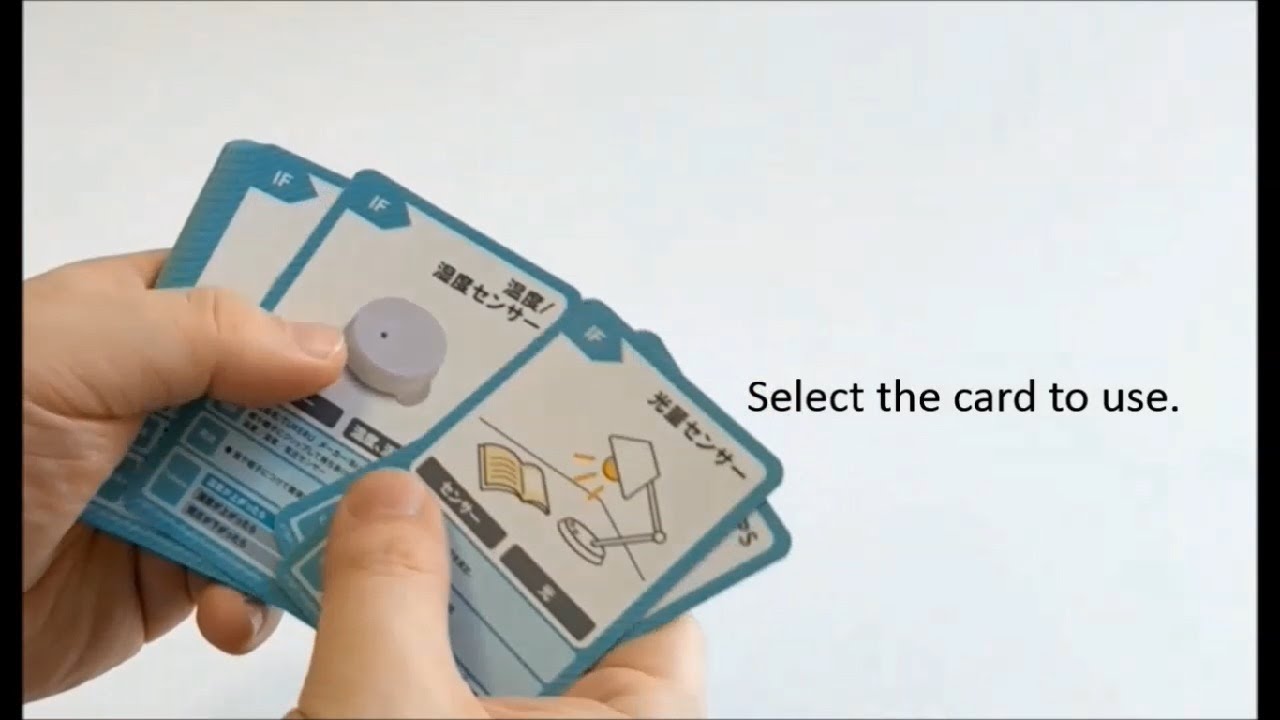 Iflink Iot Programing With If Then Cards Youtube