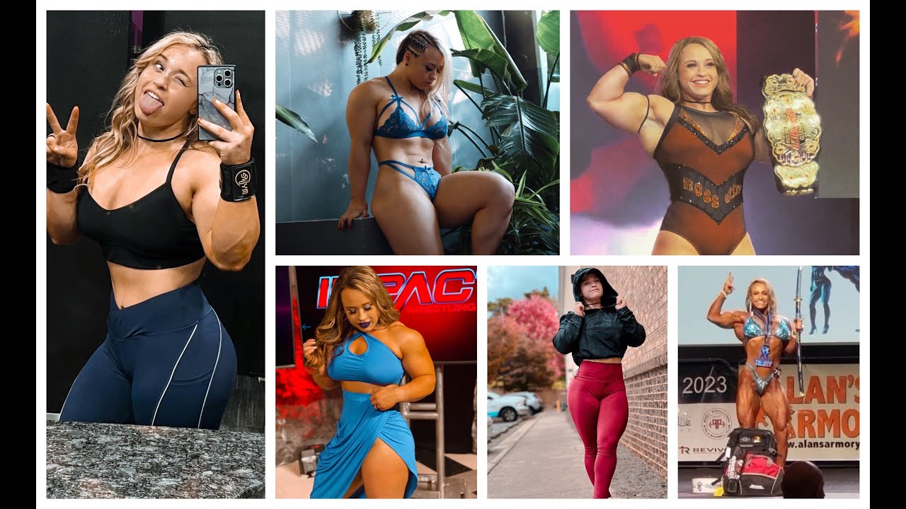 Jordynne Grace Muscle Girl Profesional Wrestler Powerlifter