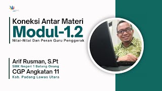 Koneksi Antar Materi Modul 1 2 Nilai Nilai Dan Peran Guru Penggerak Arif Rusman Lubis Mp3 Music ...