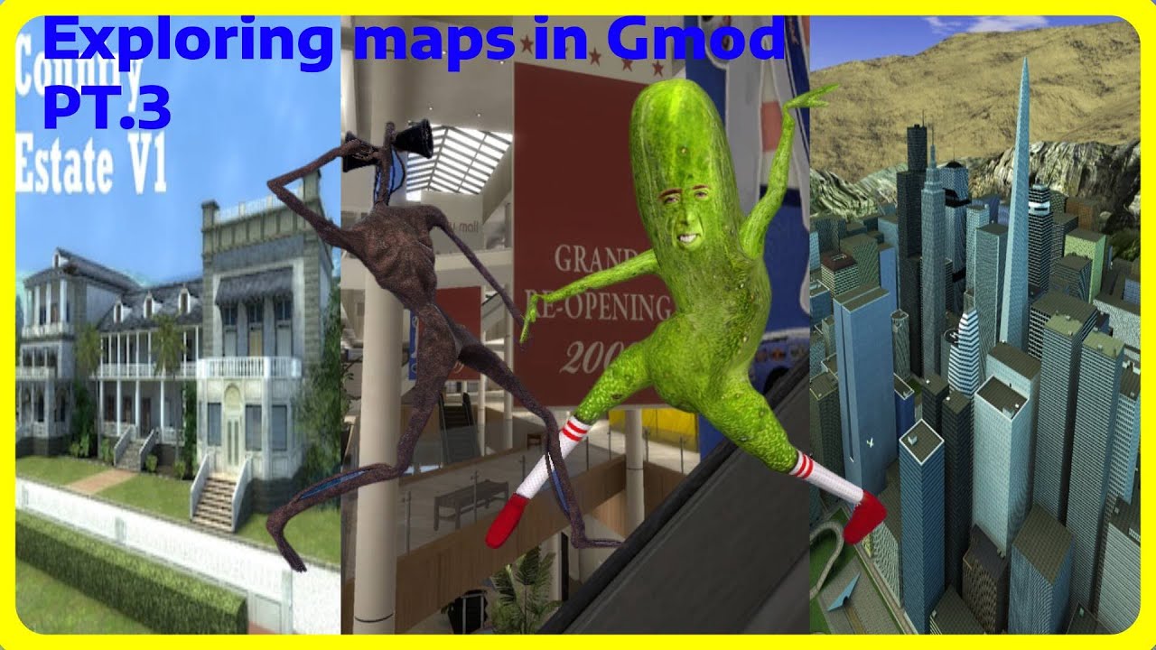 Exploring Maps In Gmod Pt 3 Except My Friends With Me Youtube