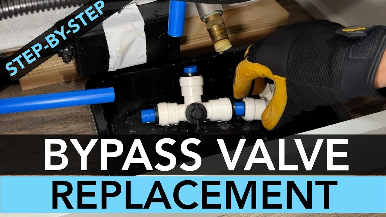 Rv Water Heater Bypass Valve Replacement Step By Step Youtube