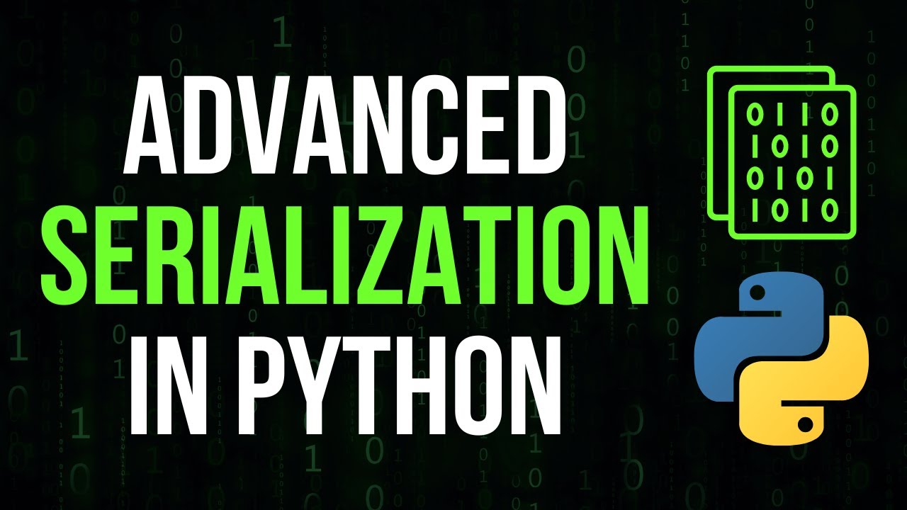 Advanced Serialization With Dill In Python Youtube