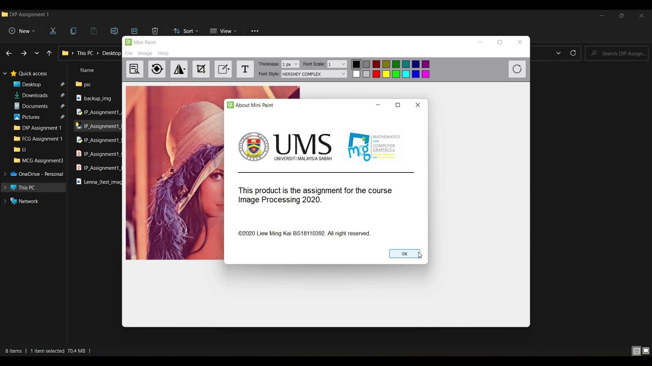 Minipaint Python Opencv Image Editor Youtube