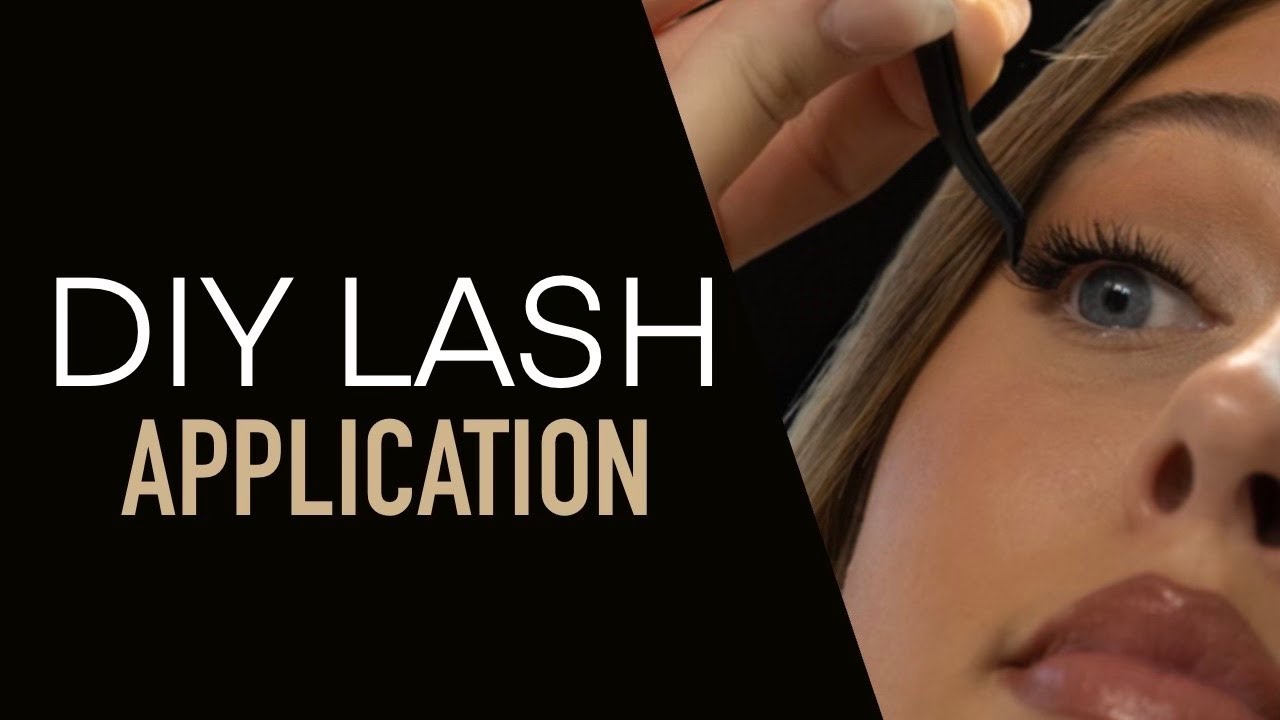 Diy Lash Application Steps Youtube