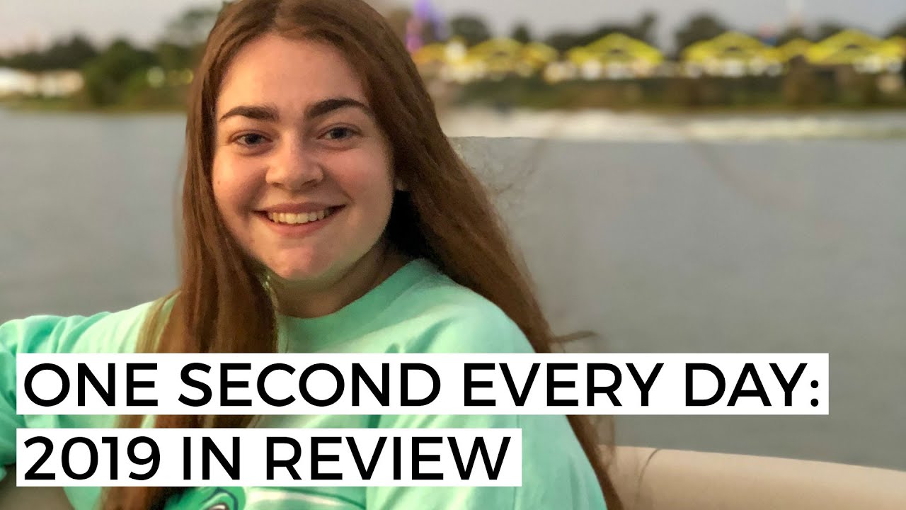 I Recorded One Second Every Day For A Full Year 2019 Youtube