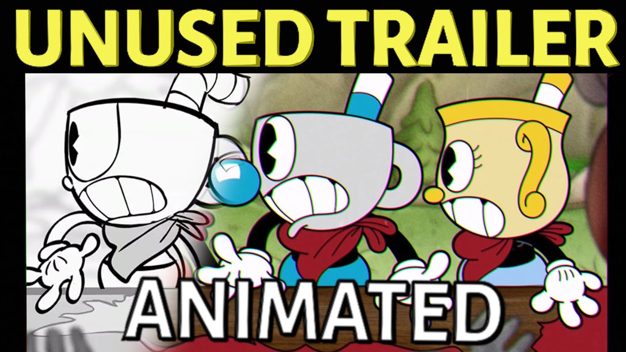Cuphead Dlc Unused Trailer Animated Youtube