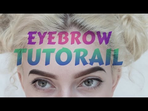 Eyebrow Tutorial Youtube