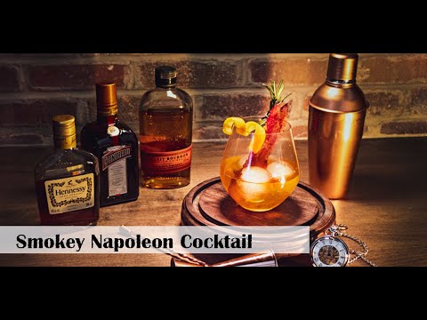How To Make A Smoked Cocktail On A Bbq Grill Youtube