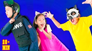 Police Officer Saves Baby More Nursery Rhymes Kids Songs Videos