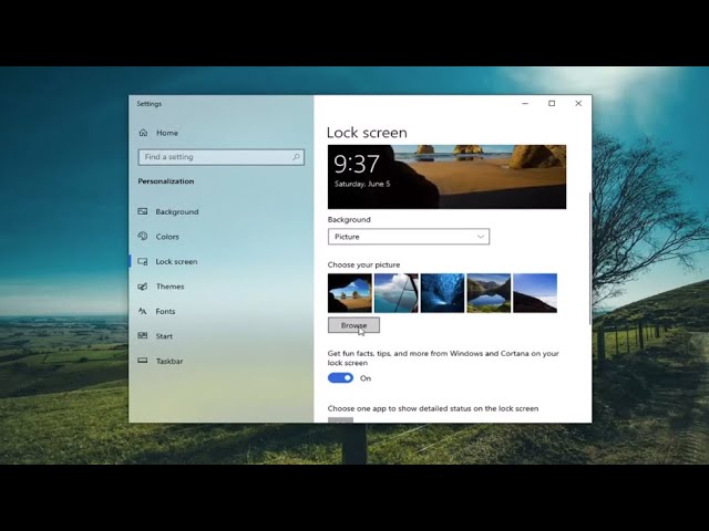 Windows 10 Lock Screen Wallpaper Changing Automatically Windows 10