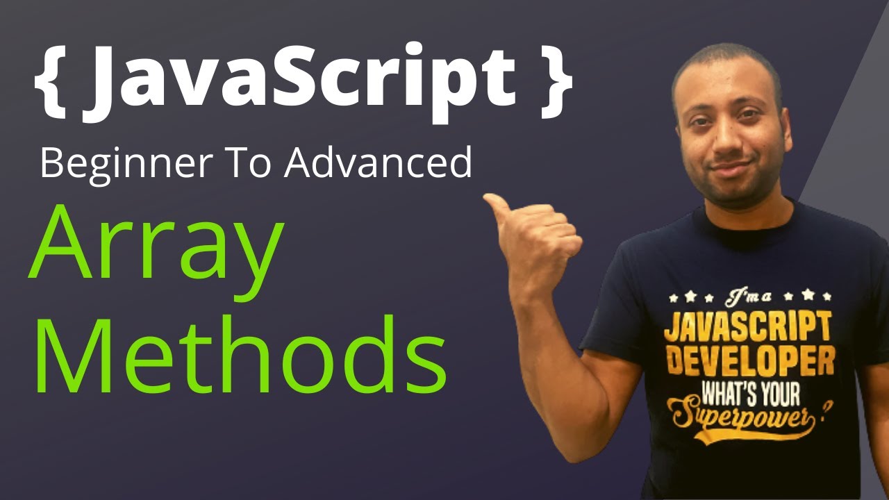 Javascript Bangla Tutorial 36 Array Library Methods Youtube