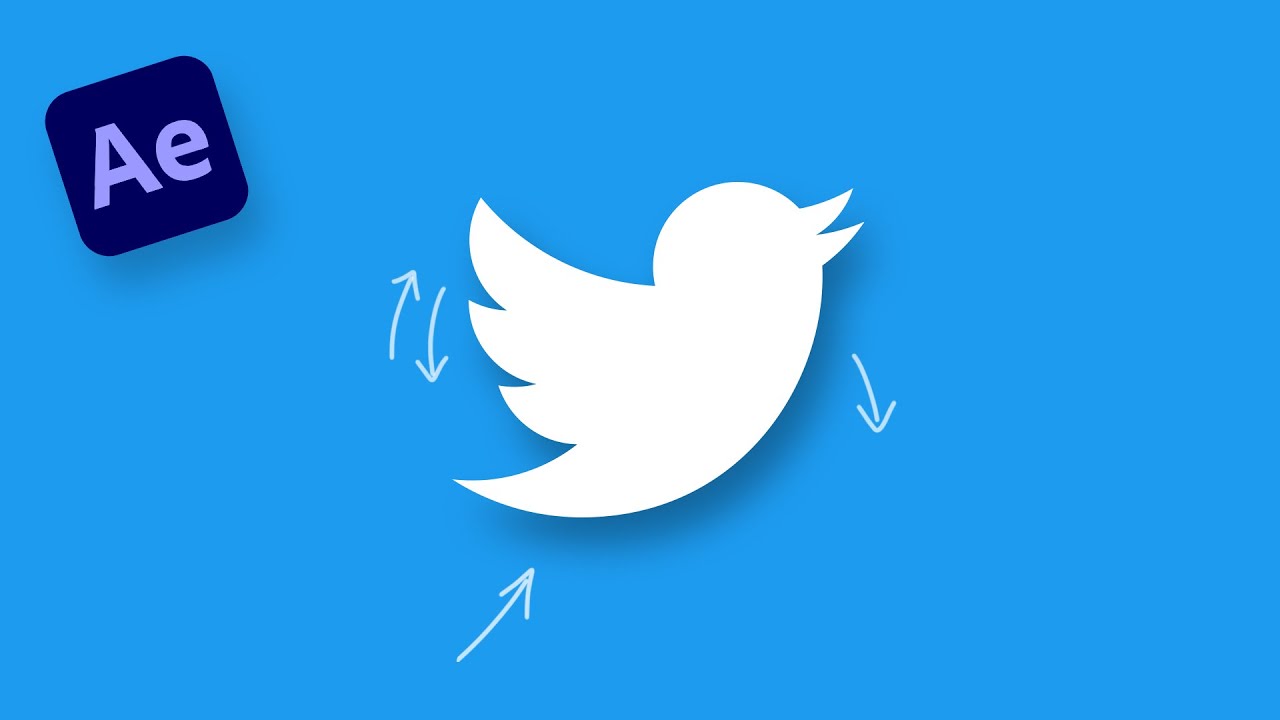 How To Animate The Twitter Logo In After Effects Full Tutorial Youtube