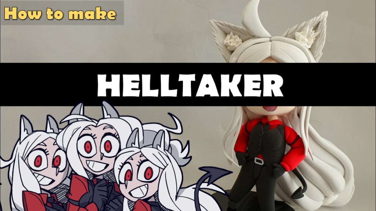 Helltaker Chibi Cerberus Figure Fanart Clay Art Doll Ost Steam