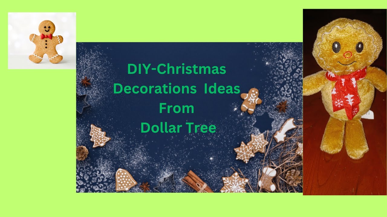 Diy Christmas Decor Ideas From Dollar Tree Youtube