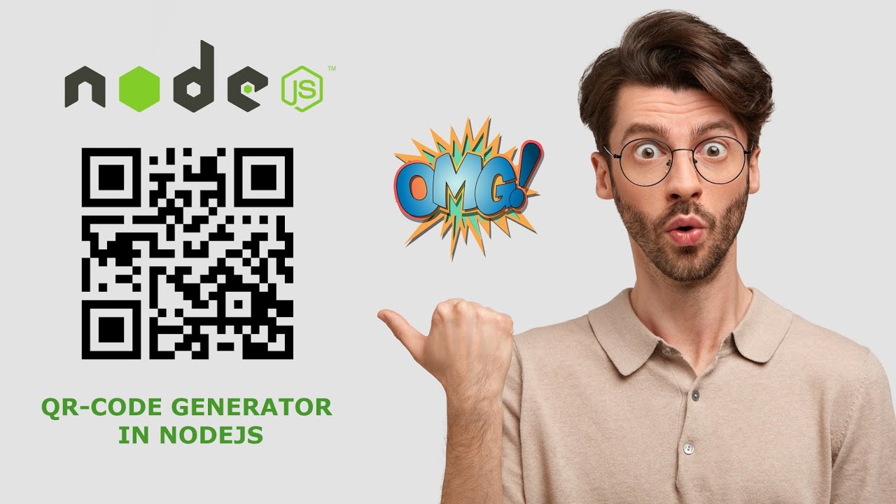 Generate And Save Qr Codes On Your Computer Using Node Js Youtube