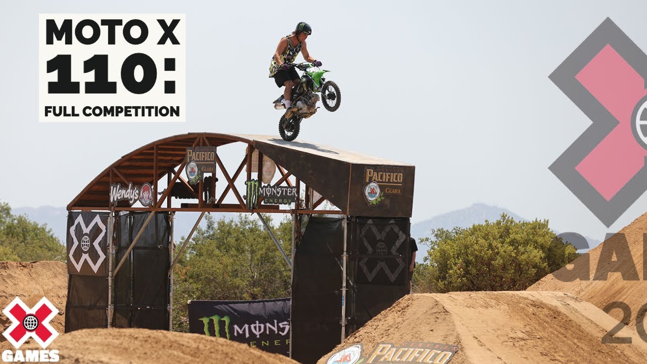 Moto X 110 Full Competition X Games 2021 Youtube