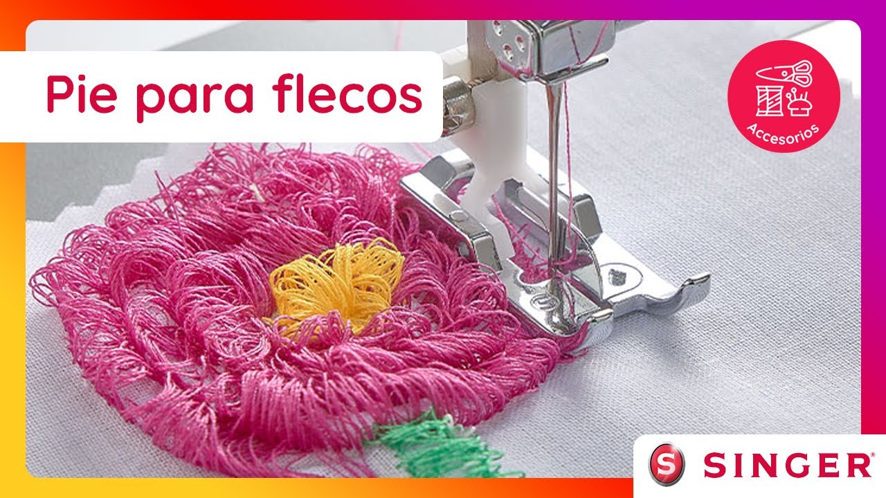 Prensatela Para Coser Flecos Singer Argentina Youtube