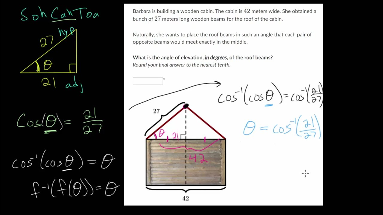 Right Triangle Trigonometry Word Problems
