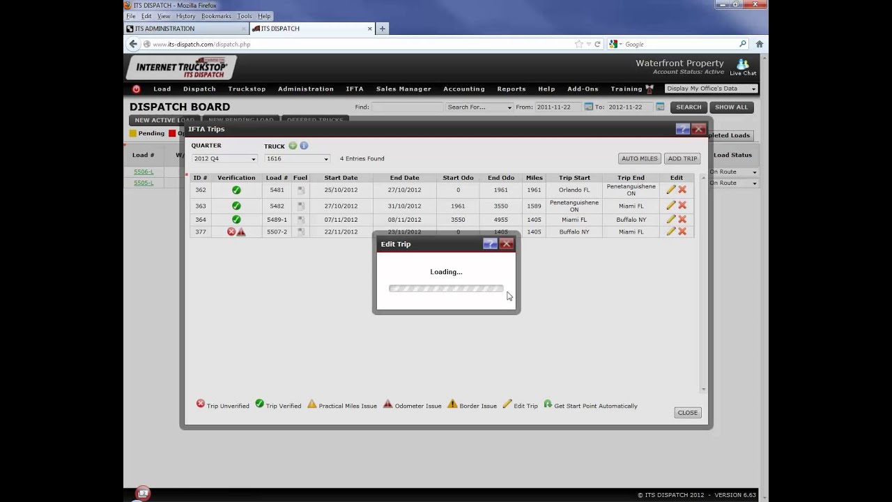 Dispatch Programs Carrier With Ifta Training Youtube