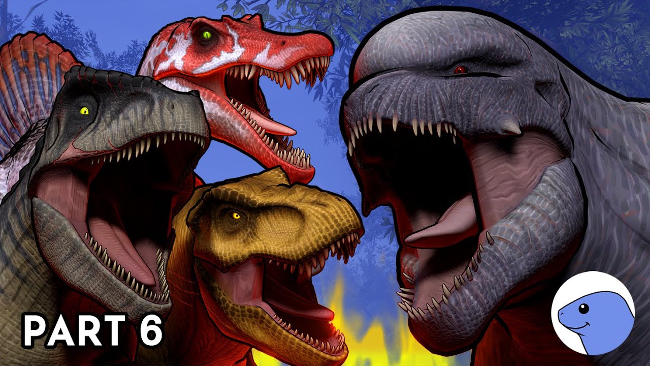 Giganotosaurus Gegen Spinosaurus Gegen T Rex Jurassic World Dinosaur