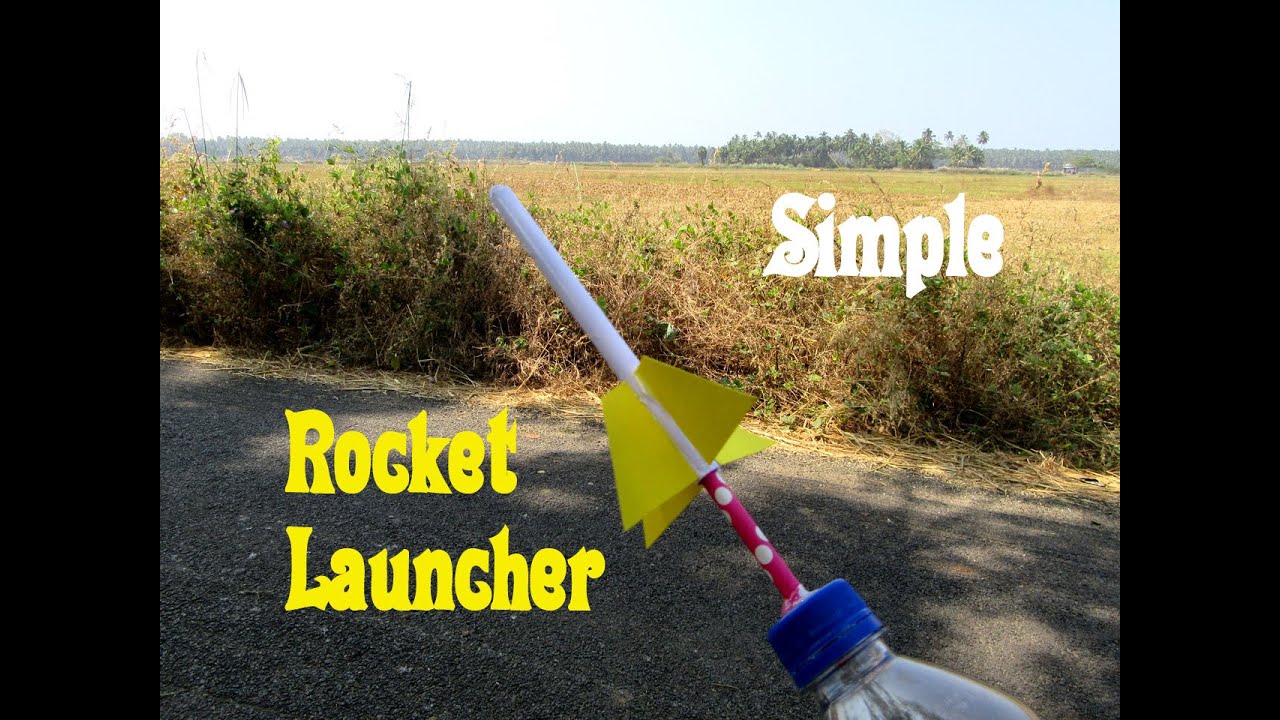 How To Make A Simple Rocket Launcher Easy Tutorials Youtube