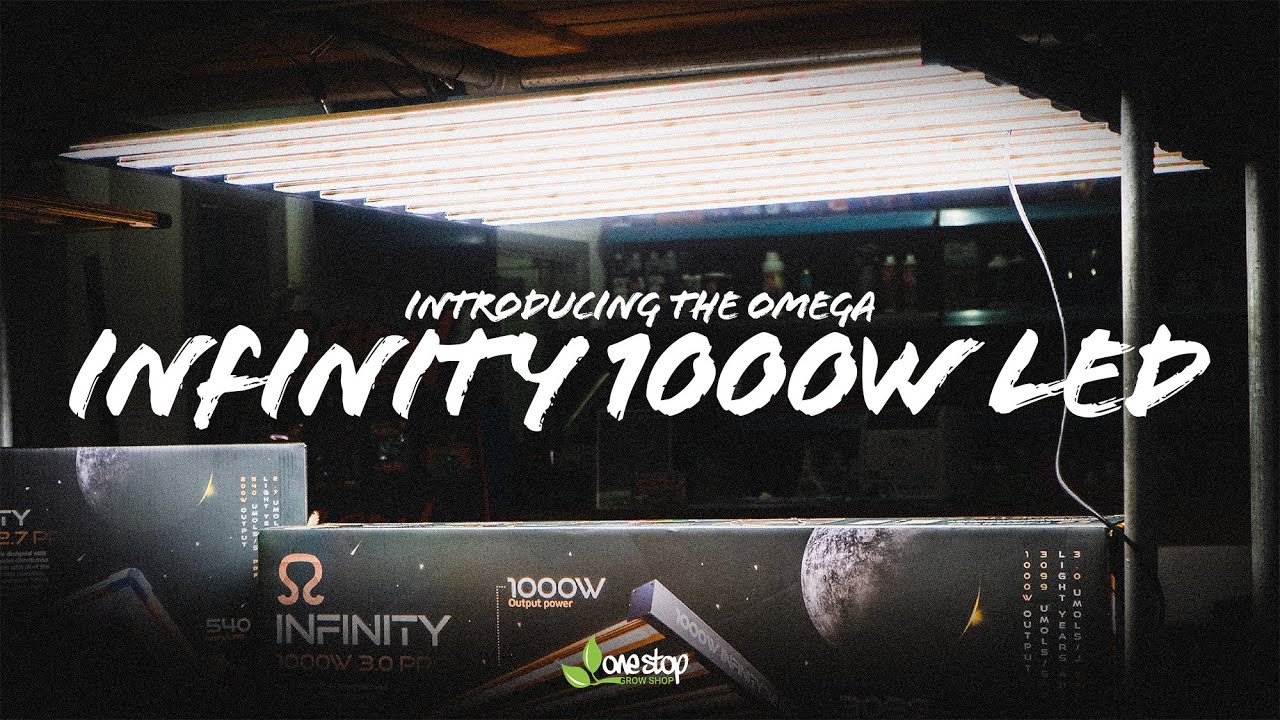 Introducing The Omega Infinity 3 0 Pro 1000w Led Grow Light Youtube