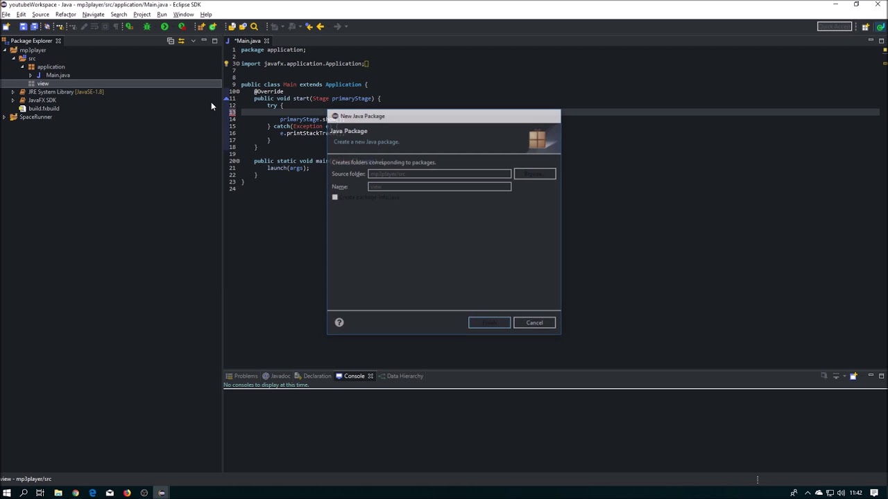 Java Tutorial Mp3 Player Application Lesson 1 Youtube