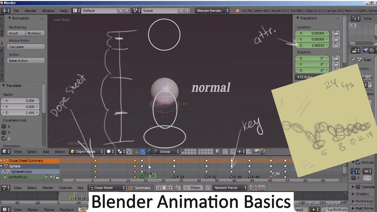 Blender Animation Tutorial Blender Einfache Animation Lzrnn