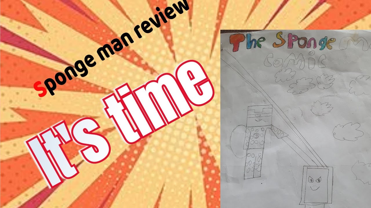 Sponge Man Comic Video Youtube