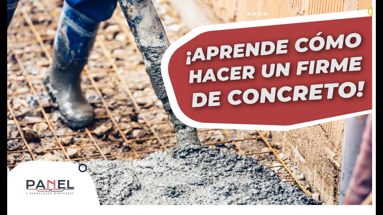 Firme De Concreto Costo Por M2 Y Guía Técnica México 2025