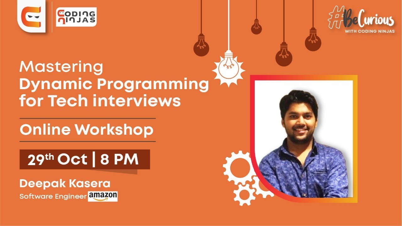 Workshop On Dynamic Programming Youtube