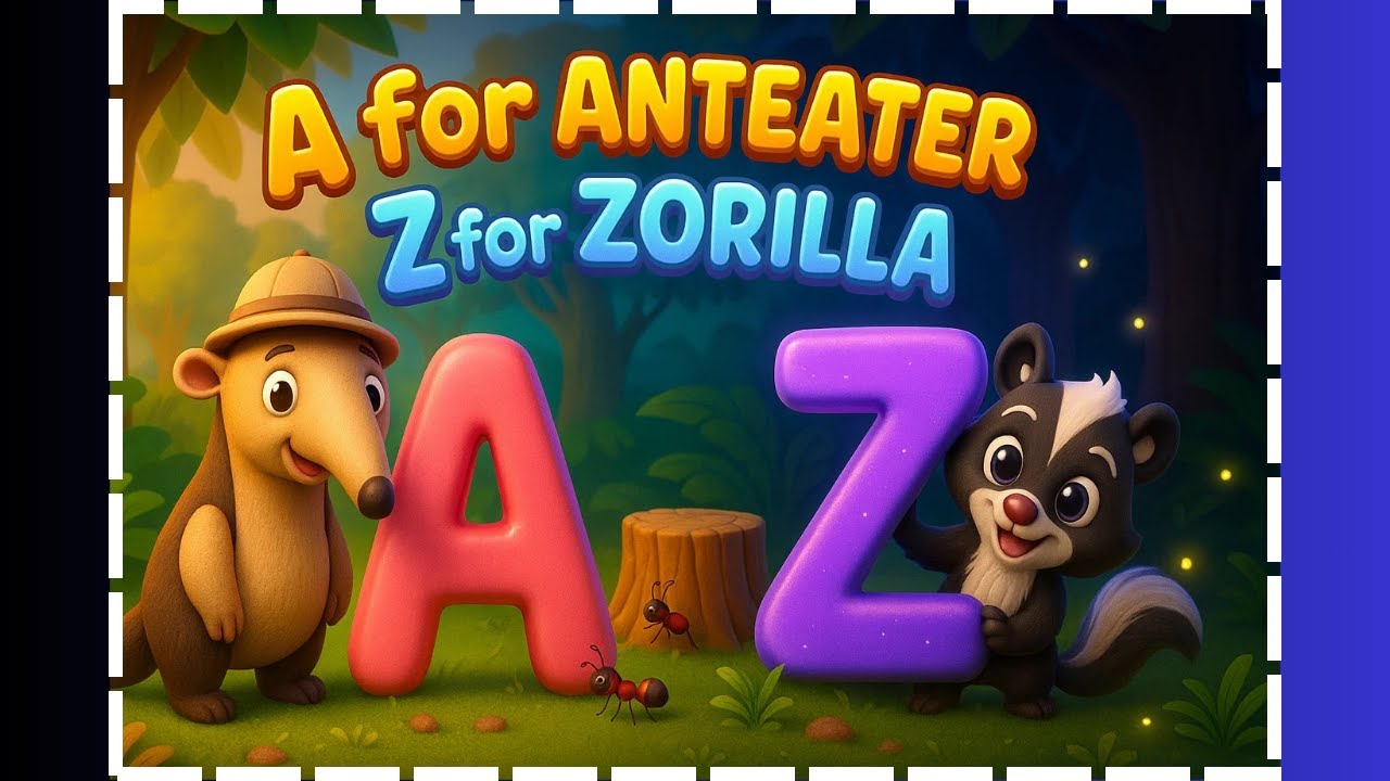 Abc Animal Band рџћёрџћ A For Anteater To Z For Zorilla Alphabet Song