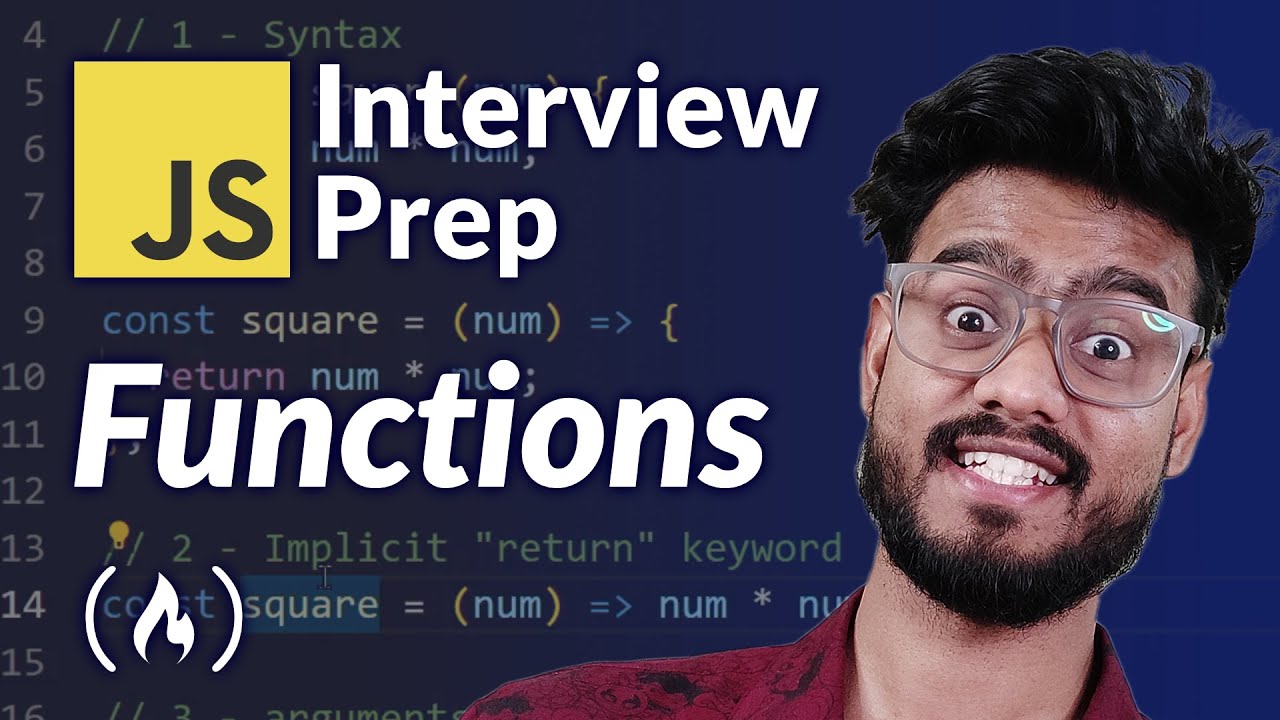 Javascript Interview Prep Functions Closures Currying Youtube