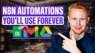 3 N8n Google Automations You Ll Actually Use Gmail Sheets Drive Jono ...