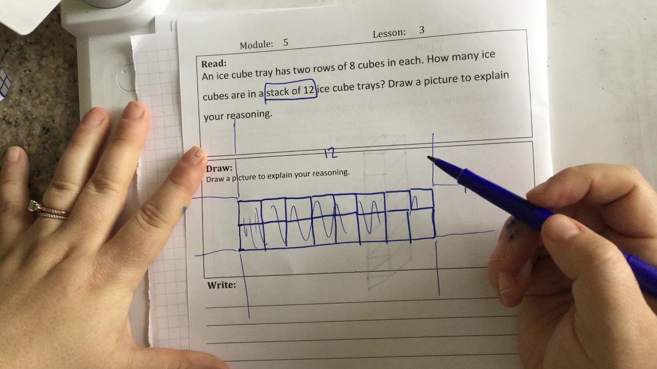 Module 5 Lesson 3 Application Problem Youtube